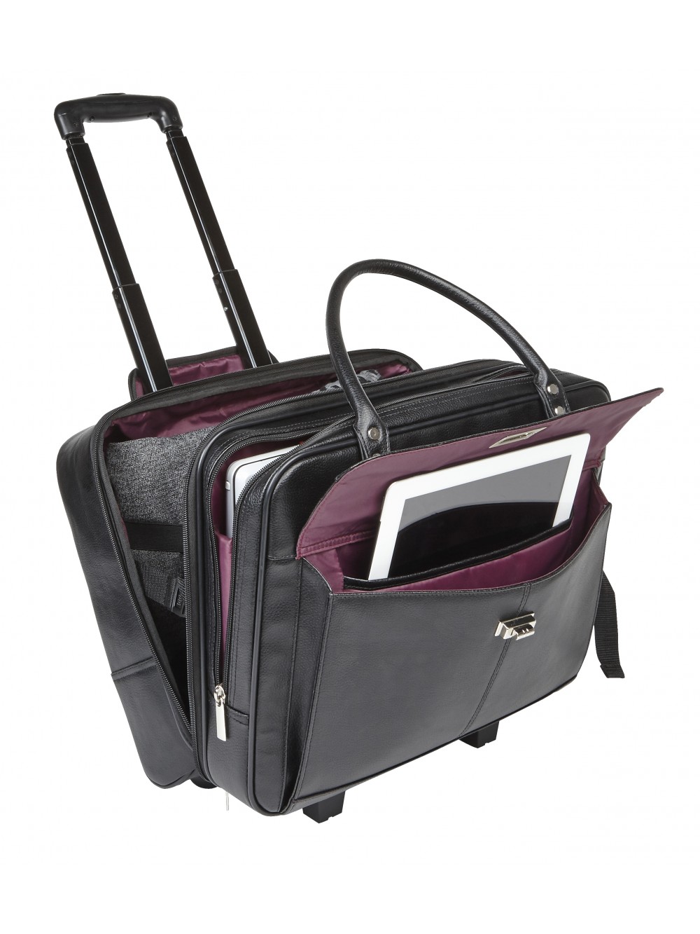 Falcon Laptop Trolley Case - FI2569T Black